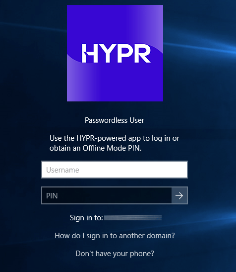 Password Login to Windows
